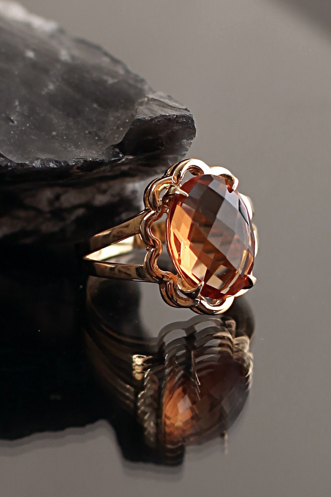 Zultanite Gold Rings -14k. YJG